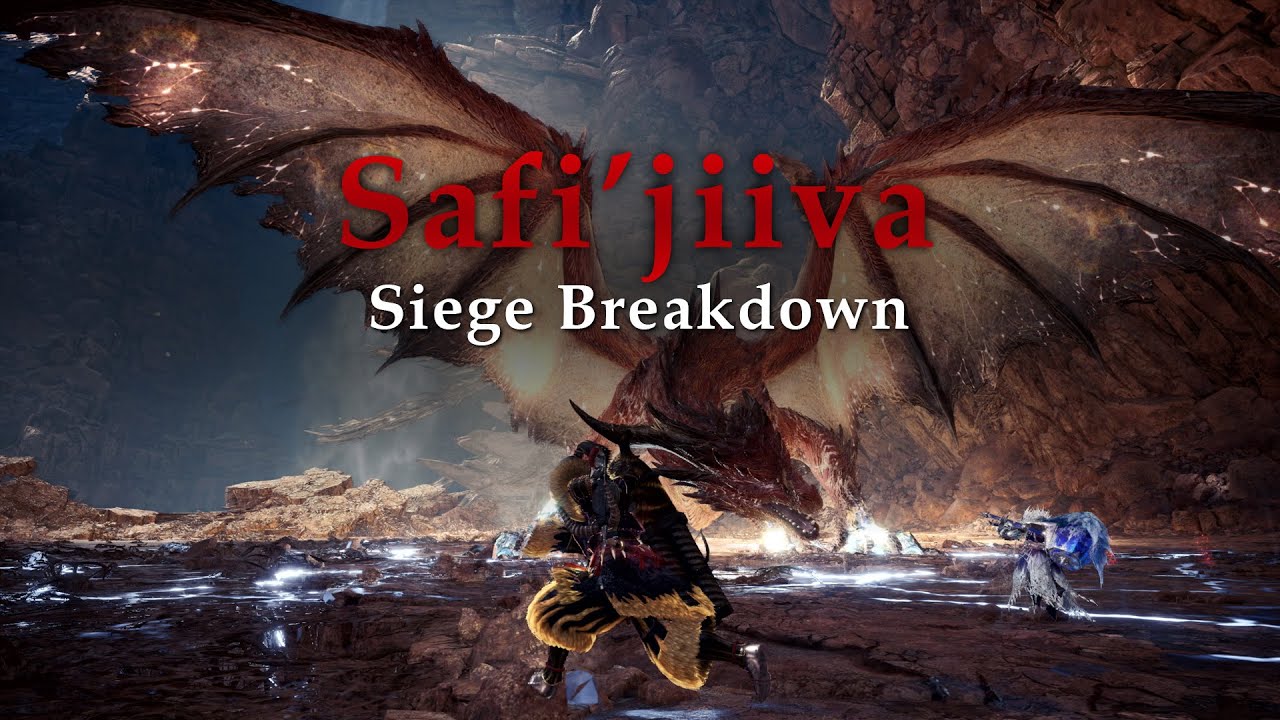 MHW: Iceborne - Safi'jiiva Siege Breakdown - YouTube