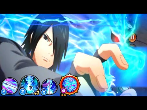 Sasuke WN All Lightning Jutsu Showcase Solo Attack Mission Gameplay ...