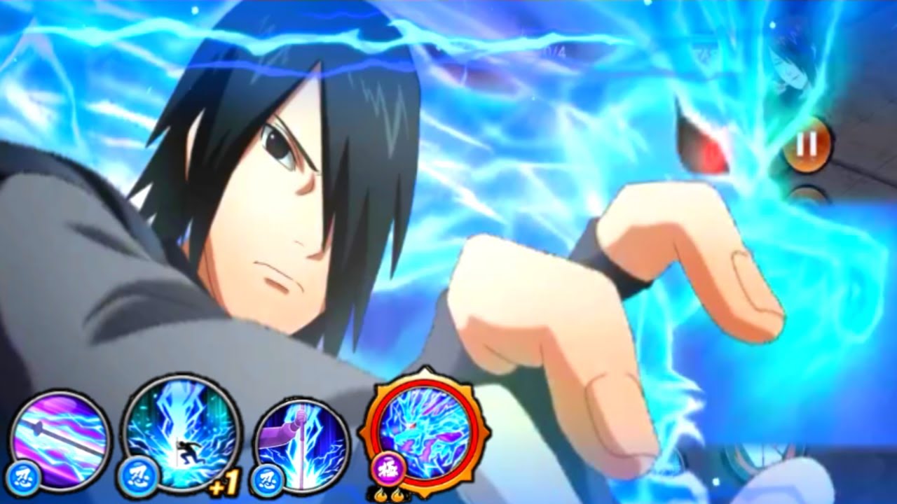 Sasuke WN All Lightning Jutsu Showcase Solo Attack Mission Gameplay ...