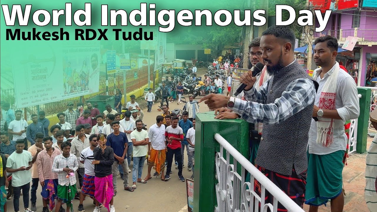 World Indigenous Day Santali Vlog Video || 09 August 2023 Bike Rally in ...