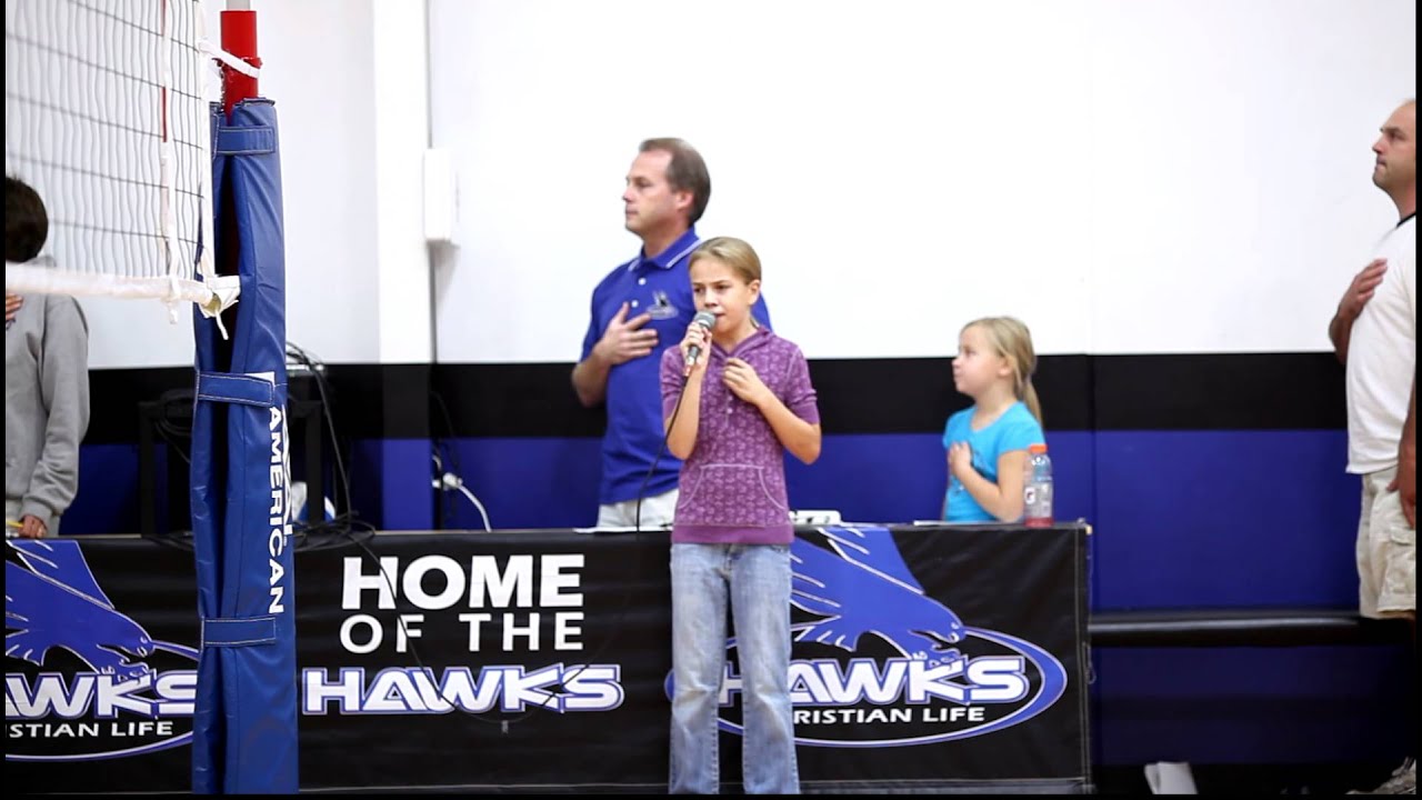 Allison Eide - National Anthem - 6 Oct 2011 - YouTube