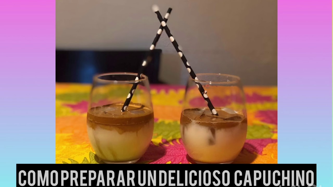 Cómo preparar un capuchino - YouTube