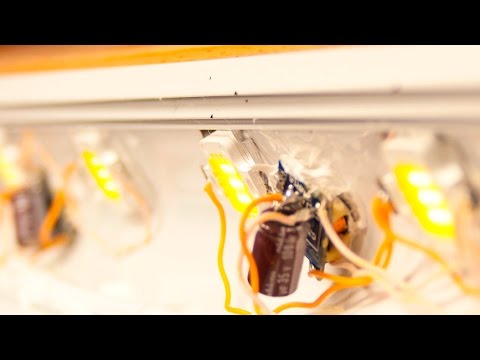 13 W T5 fixture to LED conversion - YouTube
