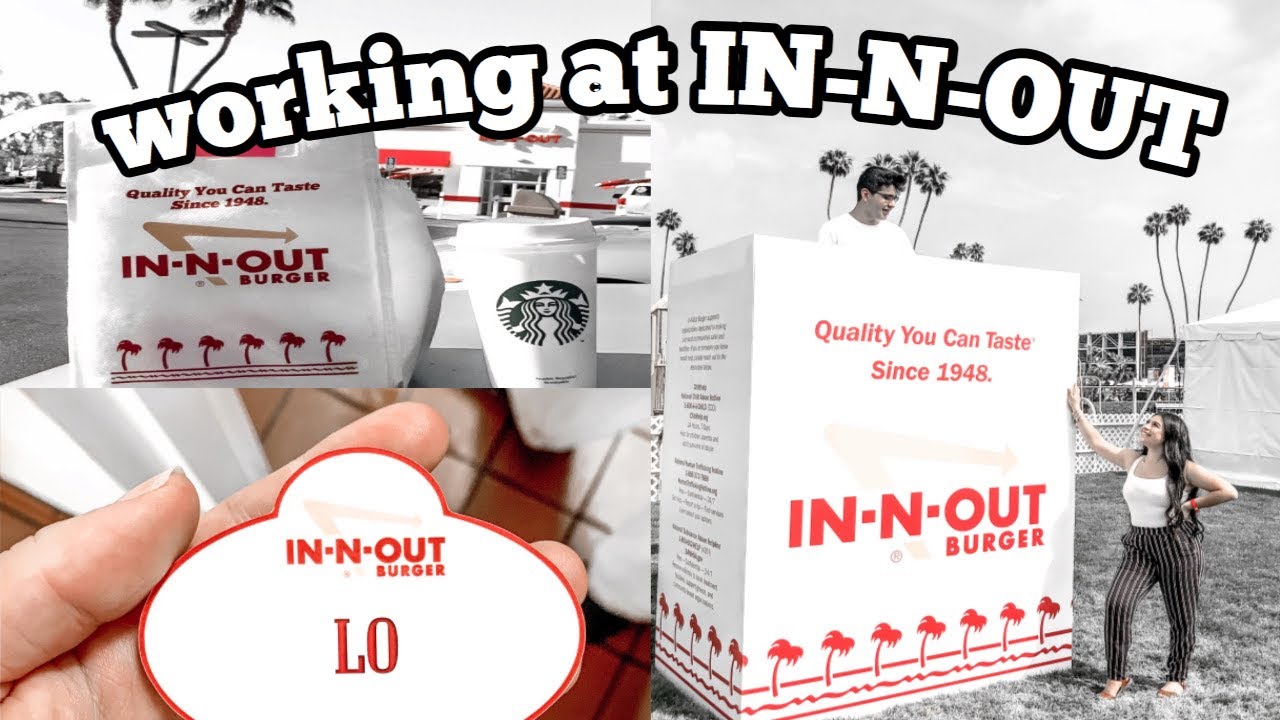 WORKING AT IN-N-OUT!! tips for new hires - YouTube