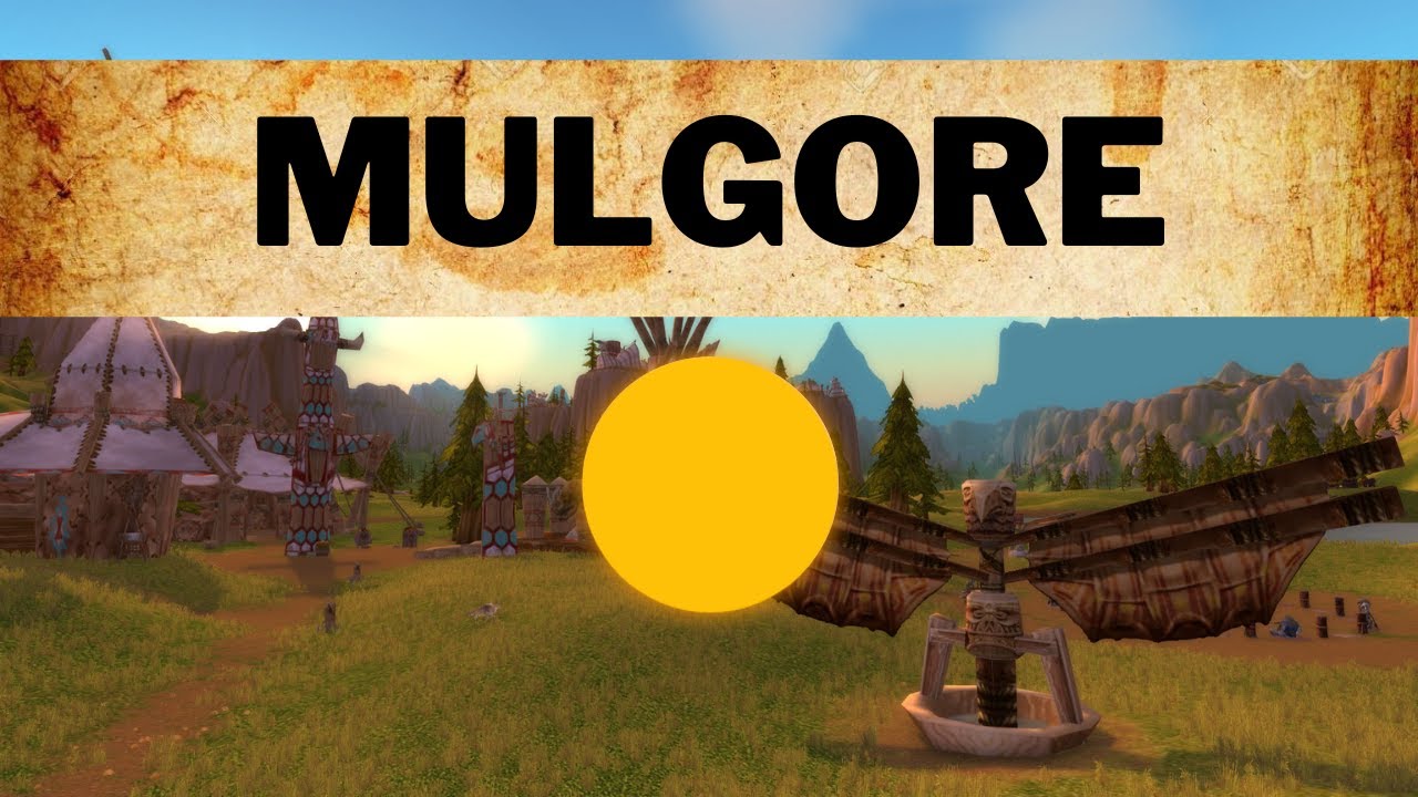 Mulgore - Music & Ambience 100% - First Person Tour - YouTube