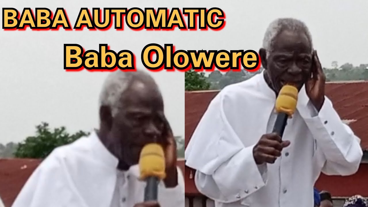 Baba Olowere (Baba Automatic) Great prophet of CAC Narrated His Journey ...