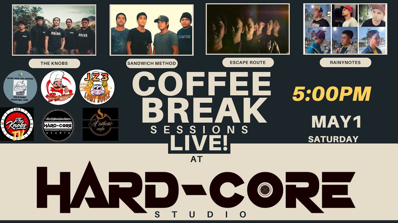 COFFEE BREAK SESSIONS LIVE @ HARD-CORE STUDIO - YouTube