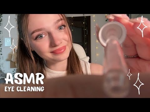 ASMR Eye Cleaning 👁️ The Best Visual Trigger 😍