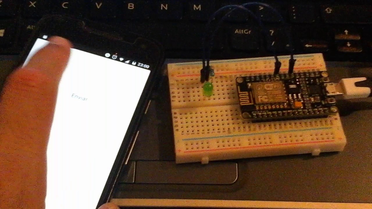Arduino Nodemcu Enviando Udp App Delphi Youtube