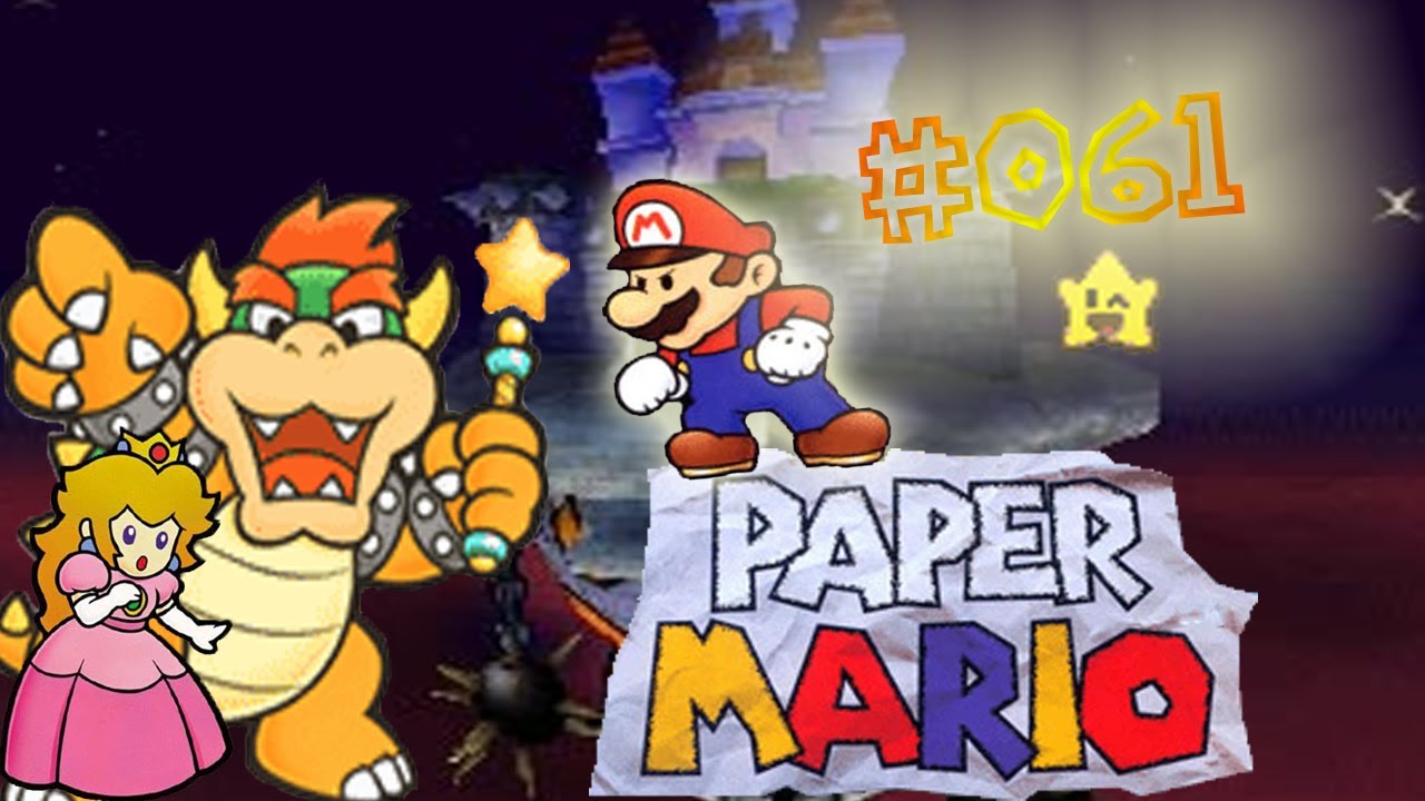 Let's Play Paper Mario 61: La routine quotidiana a Toad Town - YouTube