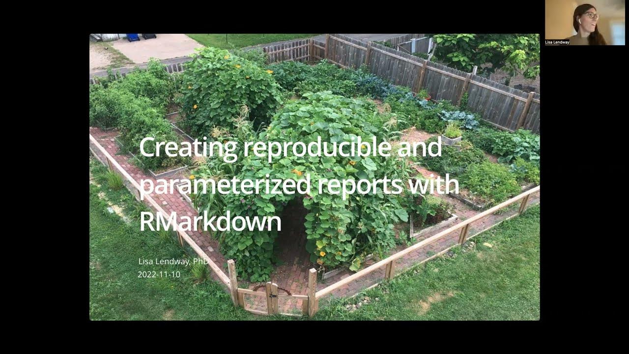 Lisa Lendway - "Parameterized Reporting with RMarkdown" - YouTube