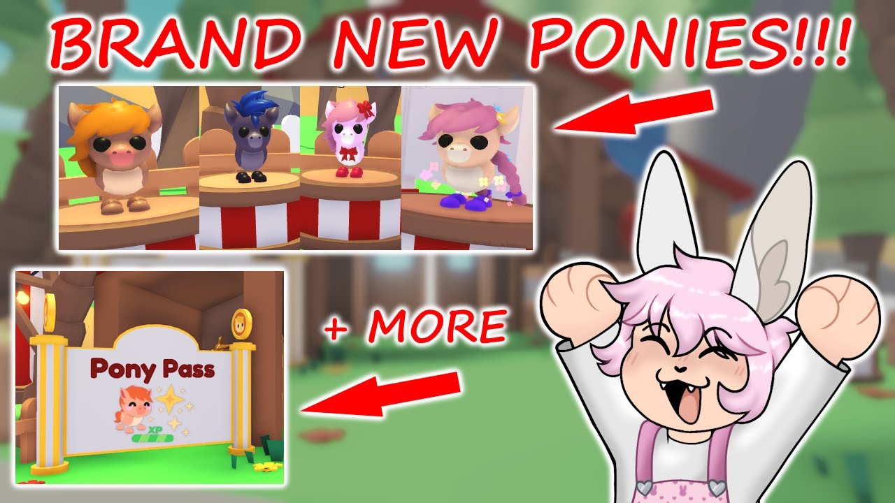 NEW Show Ponies AND Stables Minigame in Adopt Me!! - YouTube
