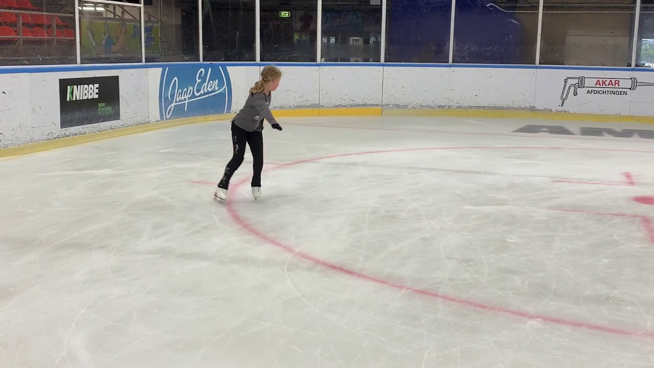 Learn to Skate USA: backward pumps on the circle clockwise Basic 4 ...