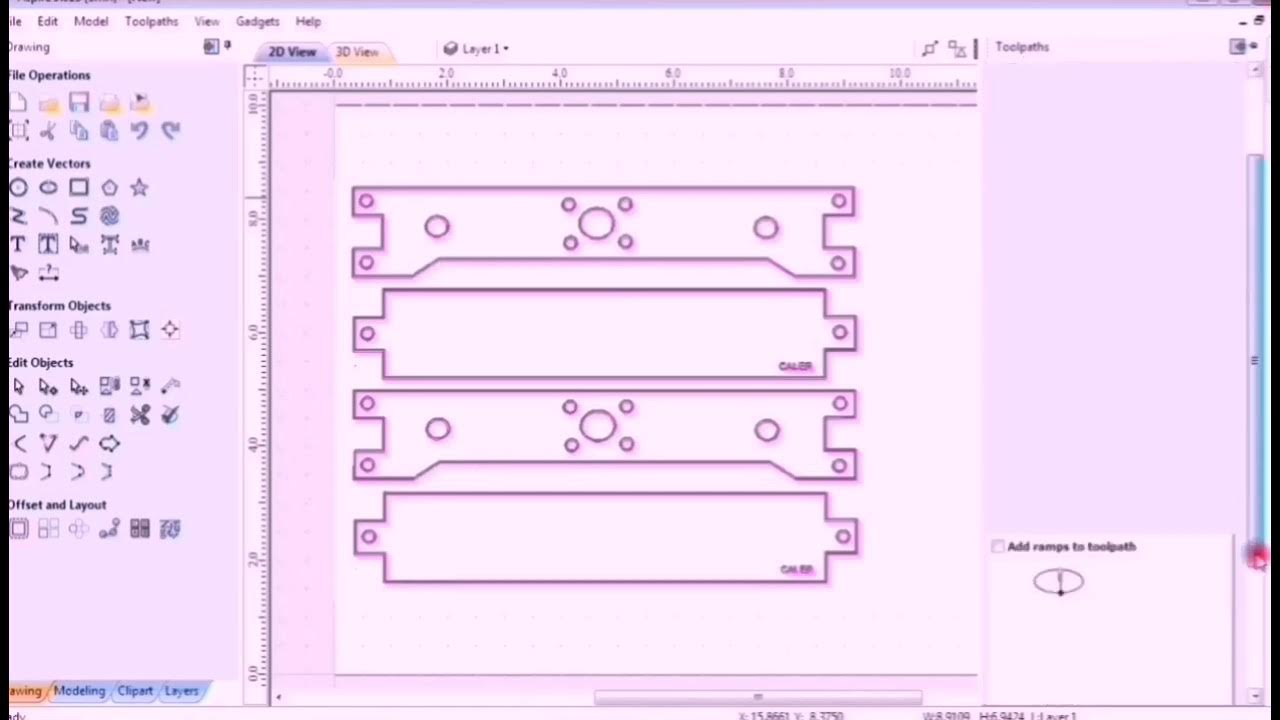Como obtener facil código G para cnc. G code for cnc Mach3. - YouTube