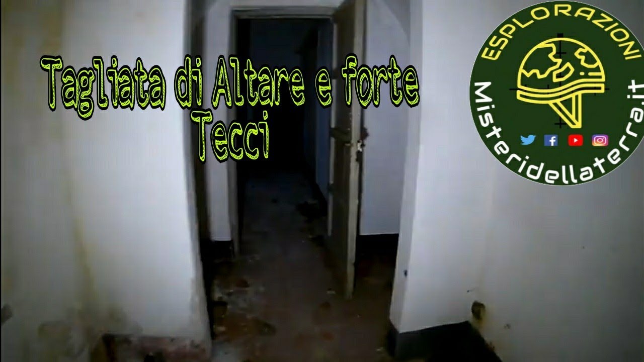 Urbex Italia:Forte tagliata altare e Forte Tecci (sv) - YouTube