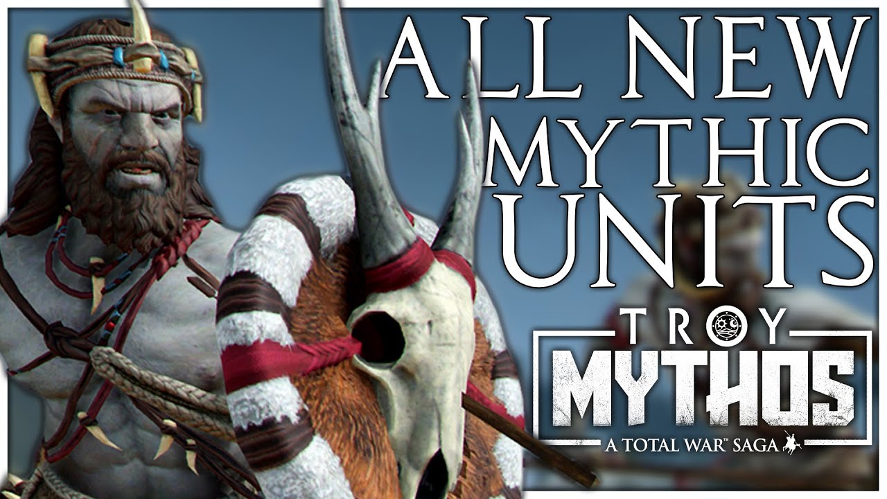 How to play NEW Mythical Units | Total War Saga Troy Mythos - YouTube