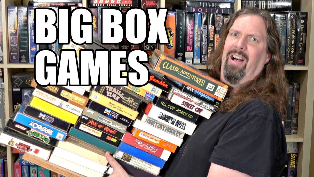 Unboxing BIG BOX PC & AMIGA Donations - 45 Games! - YouTube