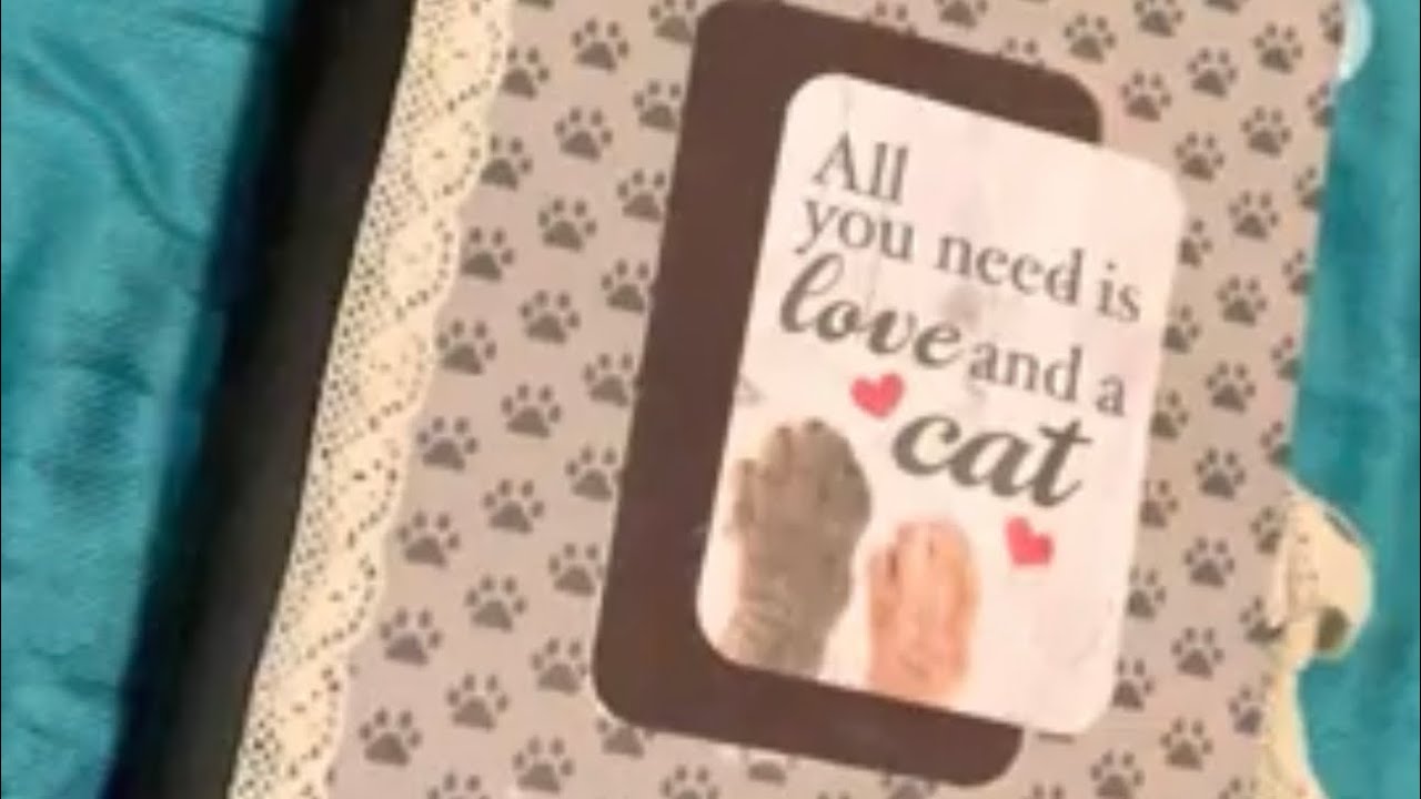 Altered Composition Notebook Flip through (SOLD) - YouTube