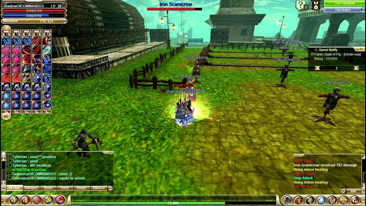 Combo training with puppets 2 - ShadowOfCOMMANDOS - YouTube