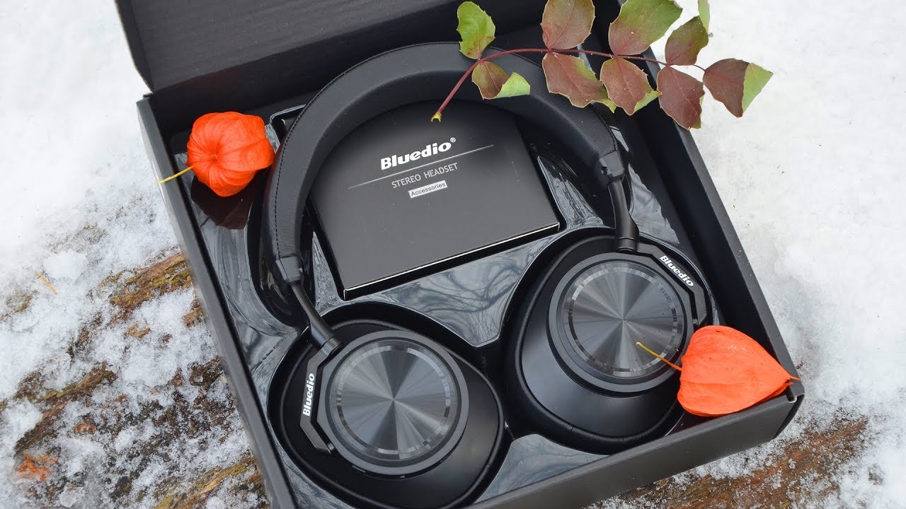 Наушники Bluedio T6 c активным шумоподавлением с Aliexpress - YouTube