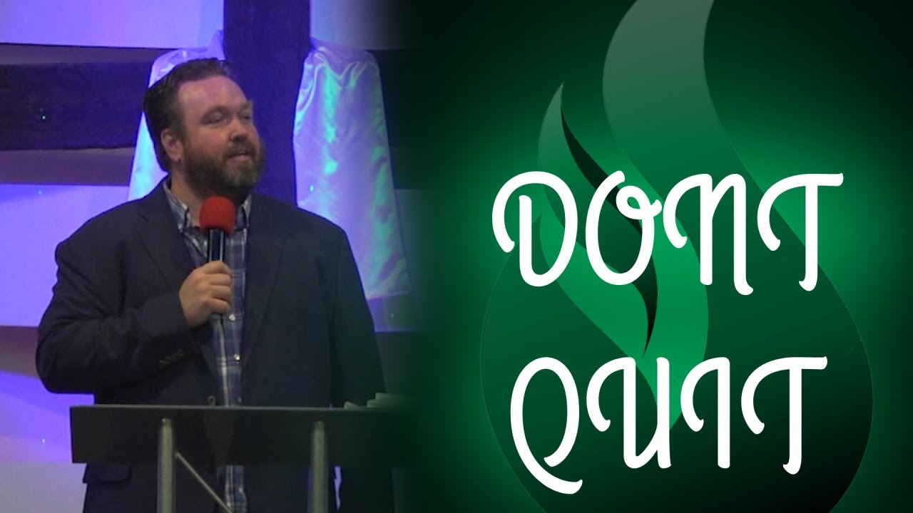Dont Quit | Hope Church | Pastor Jeff Marton - YouTube