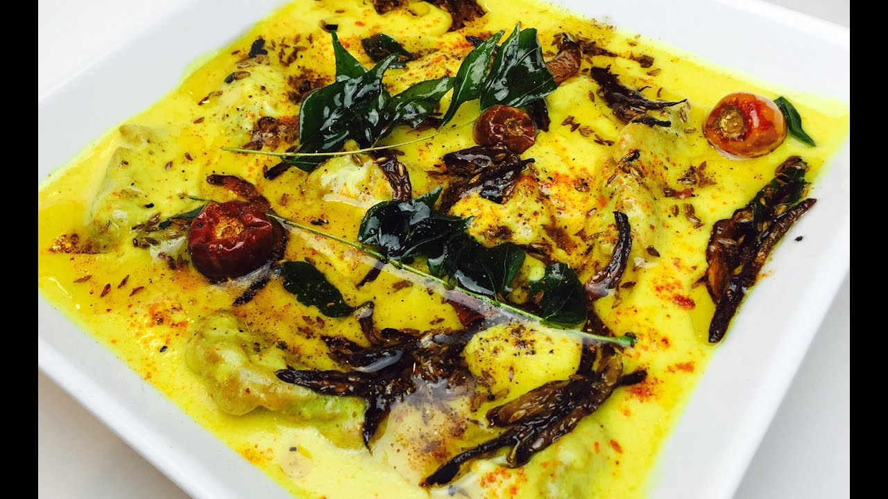 KARHI PAKORA (YOGURT DUMPLINGS) - YouTube