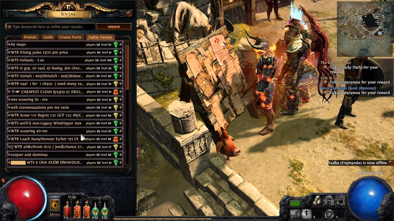 Path of Exile WTS Chicken. Path of Exile. ¬¬ - YouTube