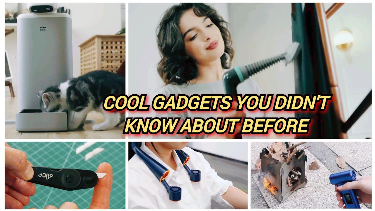 COOL GADGETS YOU DIDN'T KNOW ABOUT BEFORE | cool tech you didn't know ...
