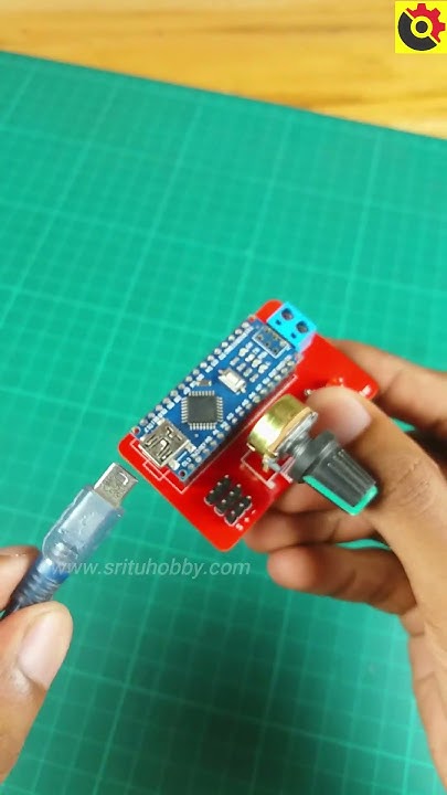 Servo motor tester with Arduino Nano board | PCB soldering #sritu_hobby ...