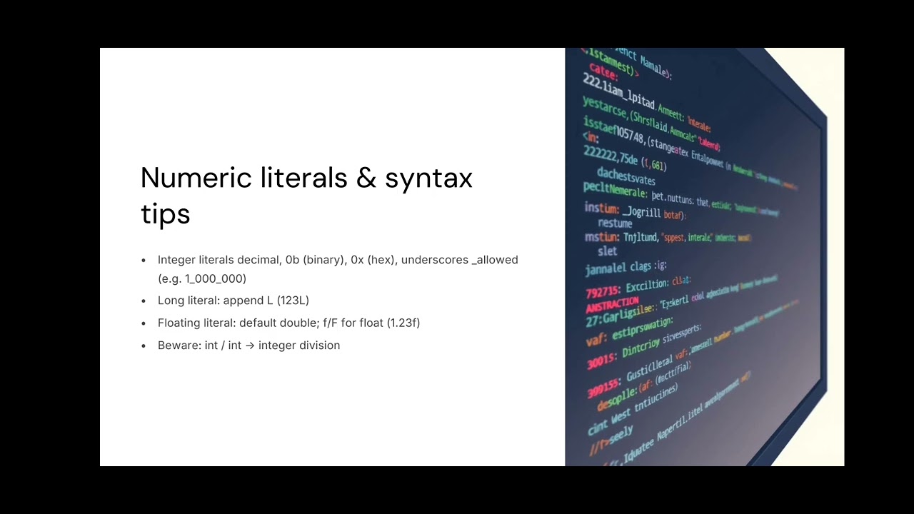 Numeric Data Types in Java - YouTube
