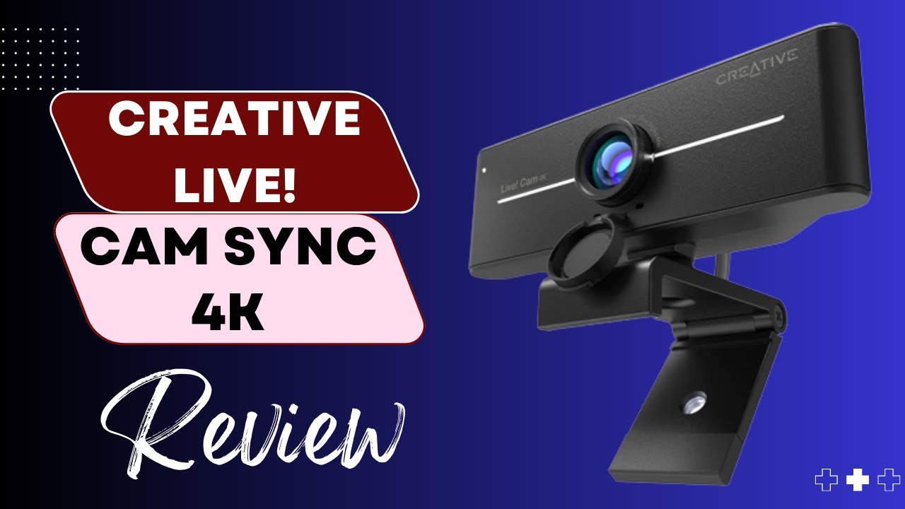 Creative Live! Cam Sync 4K: Crisp Visuals Unleashed | Review - YouTube