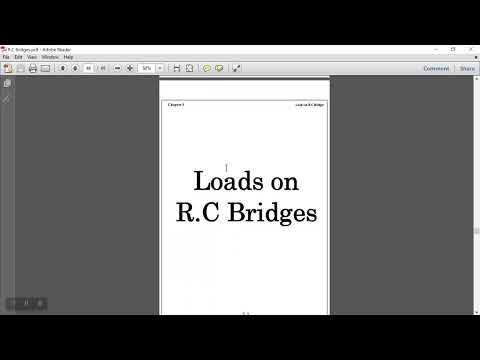 Introduction of R C Bridges 01 - YouTube