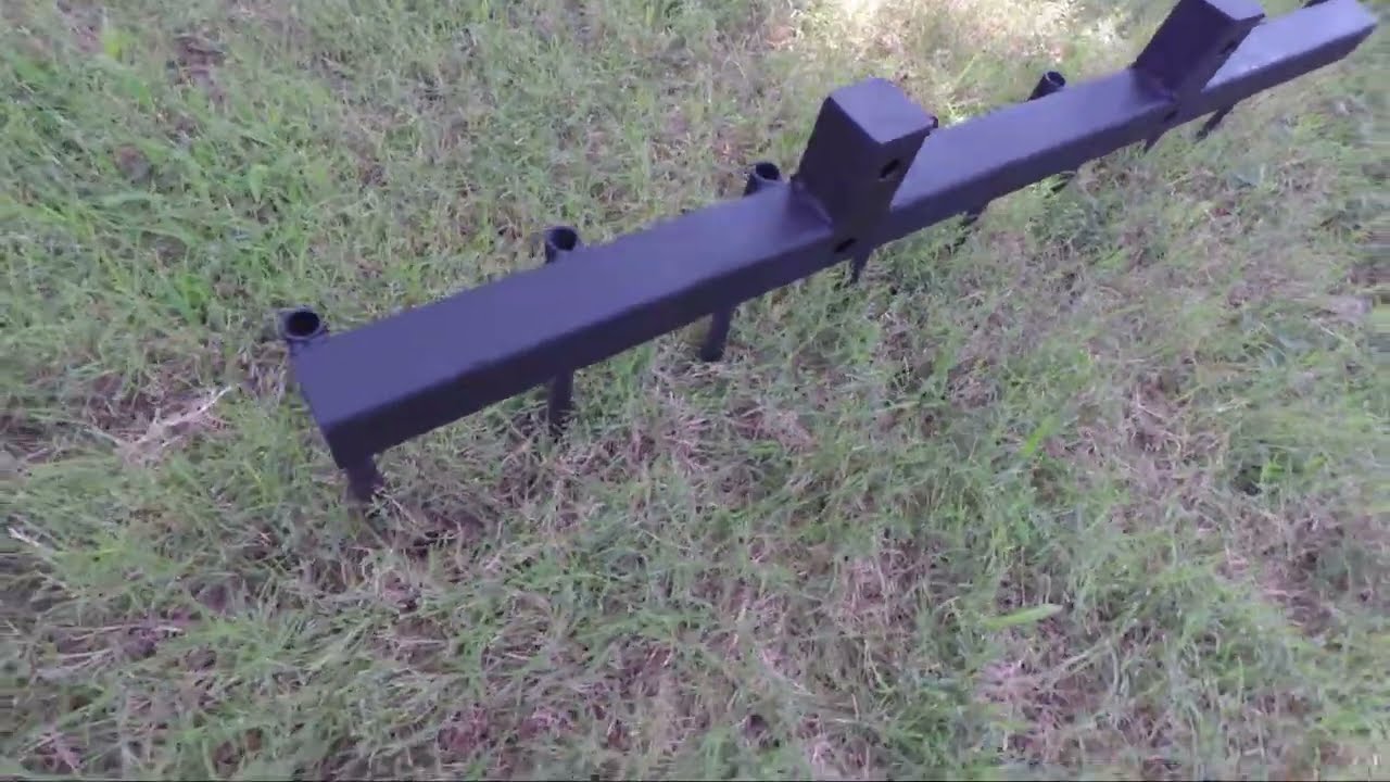 DIY Lawn Plug Aerator - YouTube