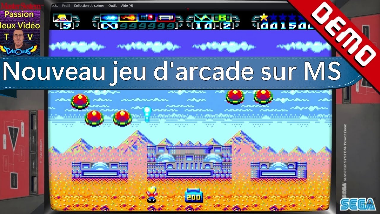 Démo Master System - Frontier Force (jeu d'arcade) - 2024 - YouTube
