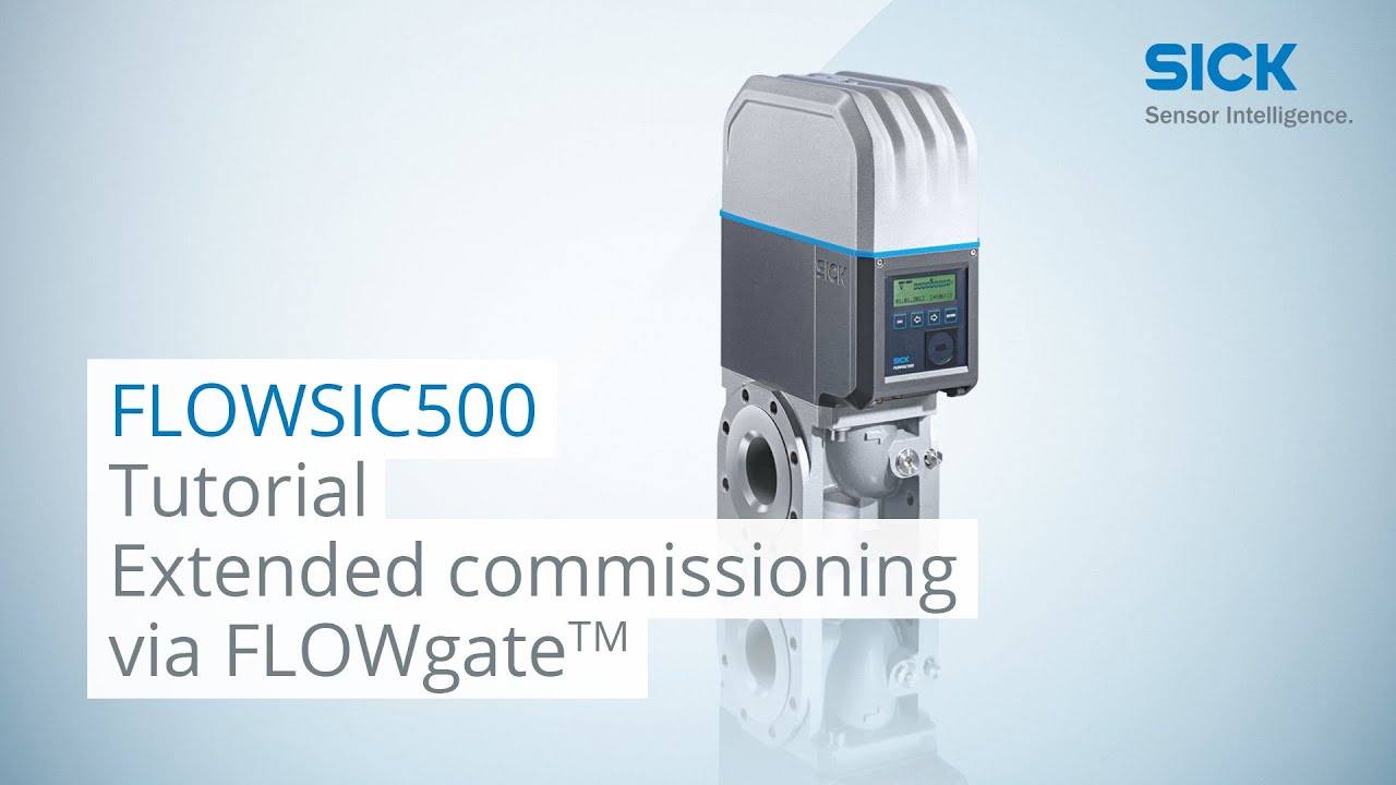 Tutorial: FLOWSIC500 Extended commissioning via FLOWgate™ - YouTube