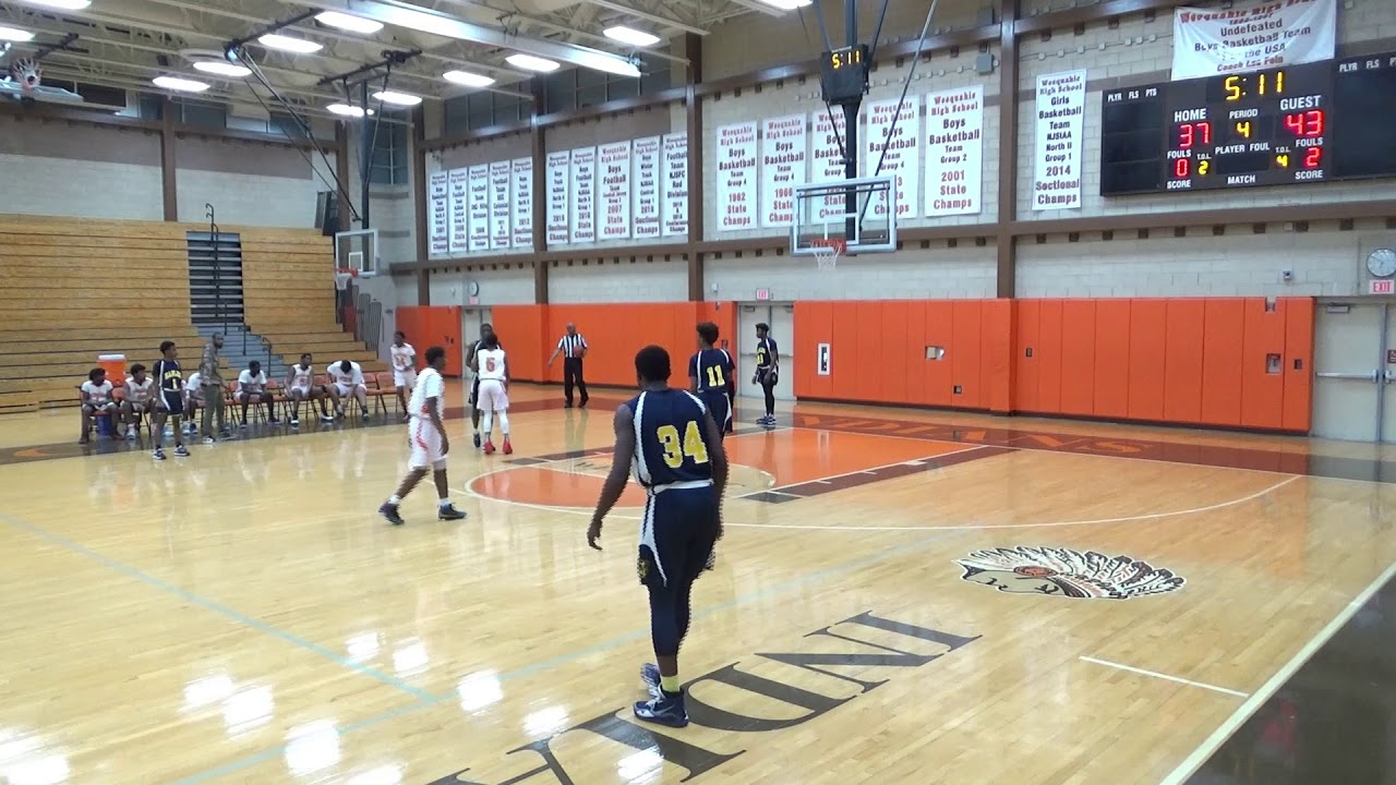 Eagle Academy Newark, N.J. , J.V. Basketball Qt. 4 vs Weequahic High ...