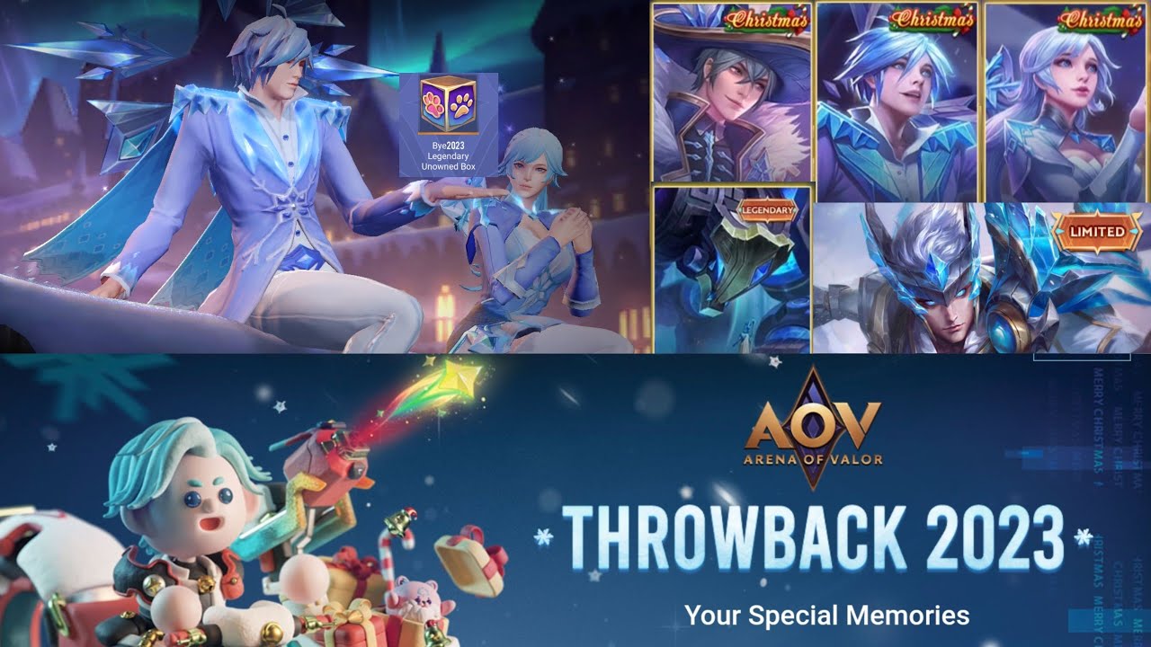 AOV Throwback 2023 Event | Get Free Random Skins | Garena AOV - Arena of Valor - YouTube