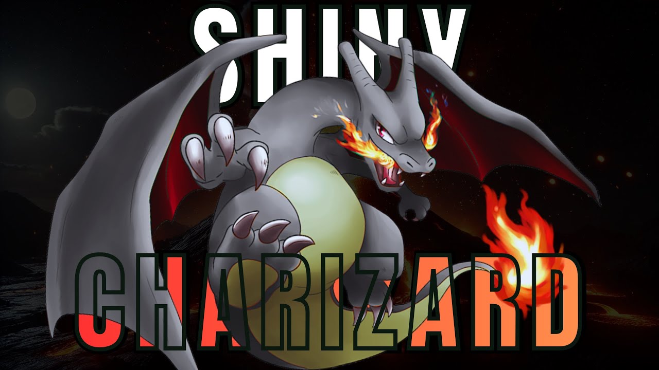 CAPTUREI UM SHINY CHARIZARD??? 😱😱😱😱 - YouTube