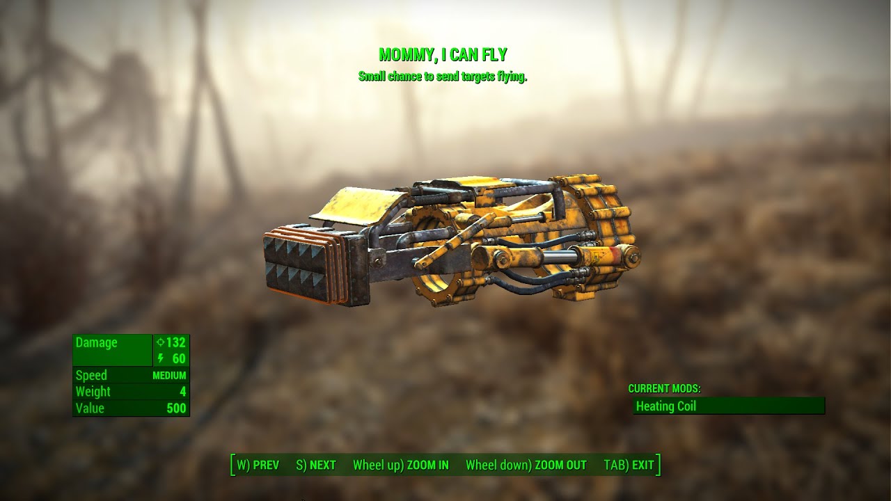 Fallout 4 "Mommy, I Can Fly" Power Fist - YouTube