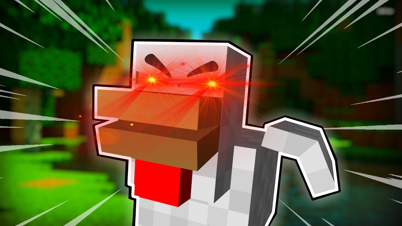 Minecraft, but all mobs are KILLER CHICKENS... - YouTube