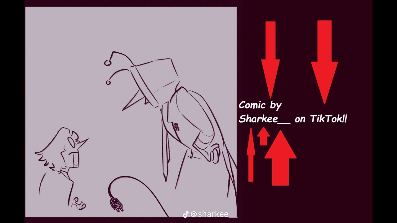 Spamton LITERALLY can't say Tenna's name! | Deltarune Comic Dub | OG Artist is @/sharkee__ on TT ...