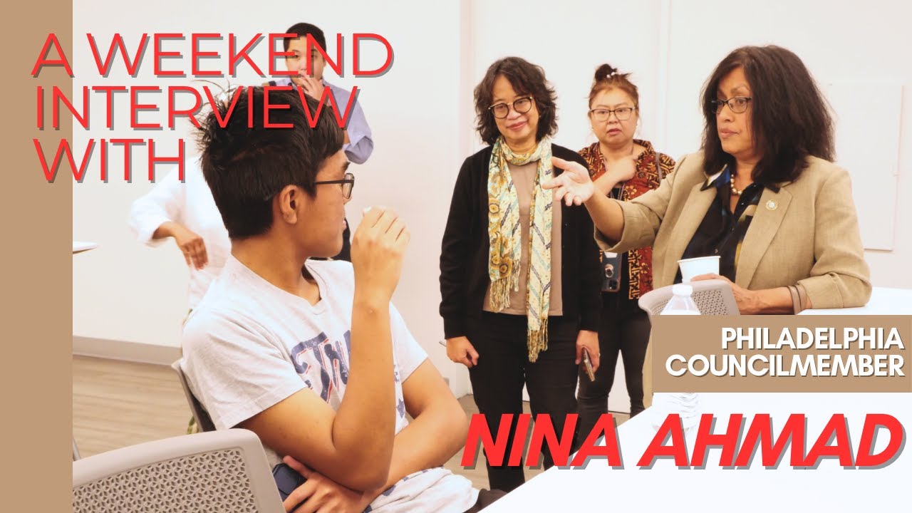 A Weekend Interview with Nina Ahmad - YouTube