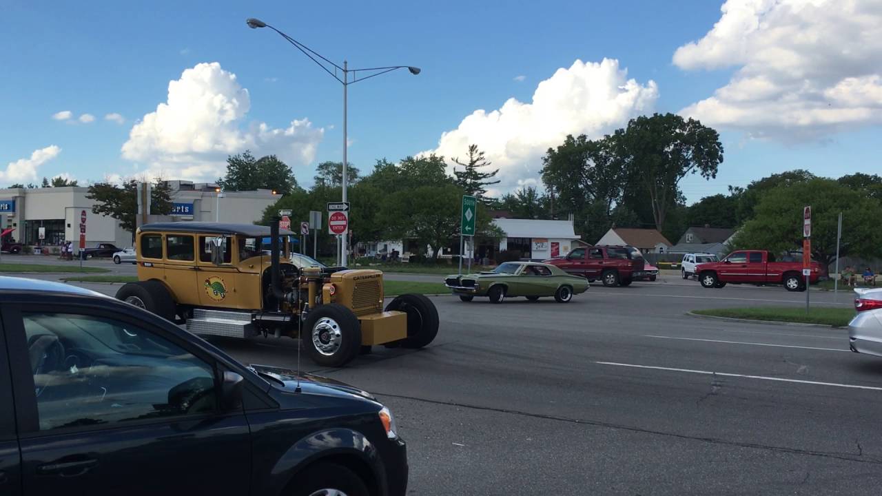 Caterpillar Diesel Hot Rod - YouTube