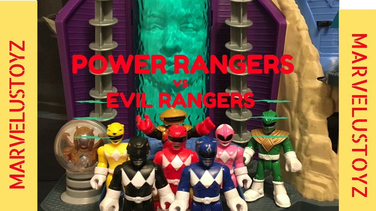 Mighty Morphin Power Rangers VS Lord Zed's Evil Power Rangers! - YouTube