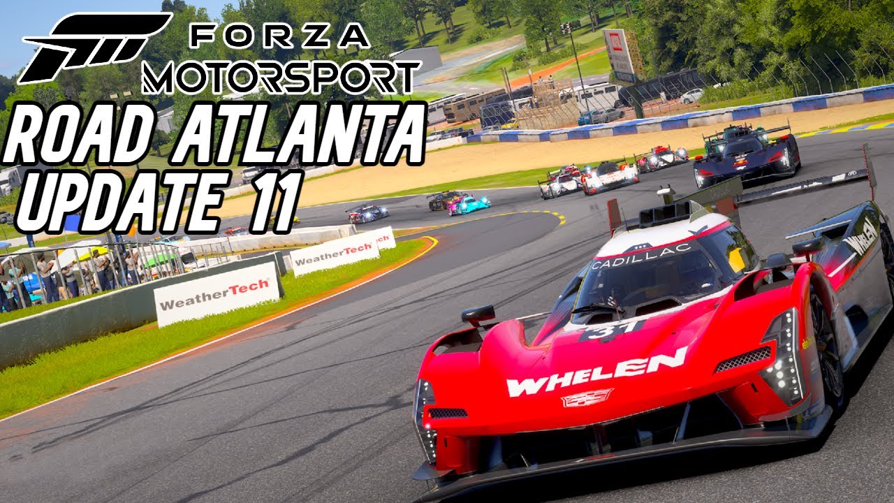 Forza Motorsport: Road Atlanta IMSA Race [Update 11] - YouTube
