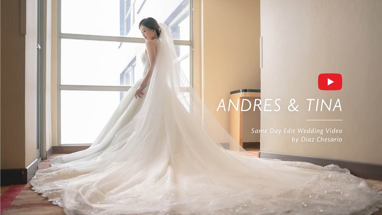 Andres & Gustina's Same Day Edit Wedding Video - YouTube