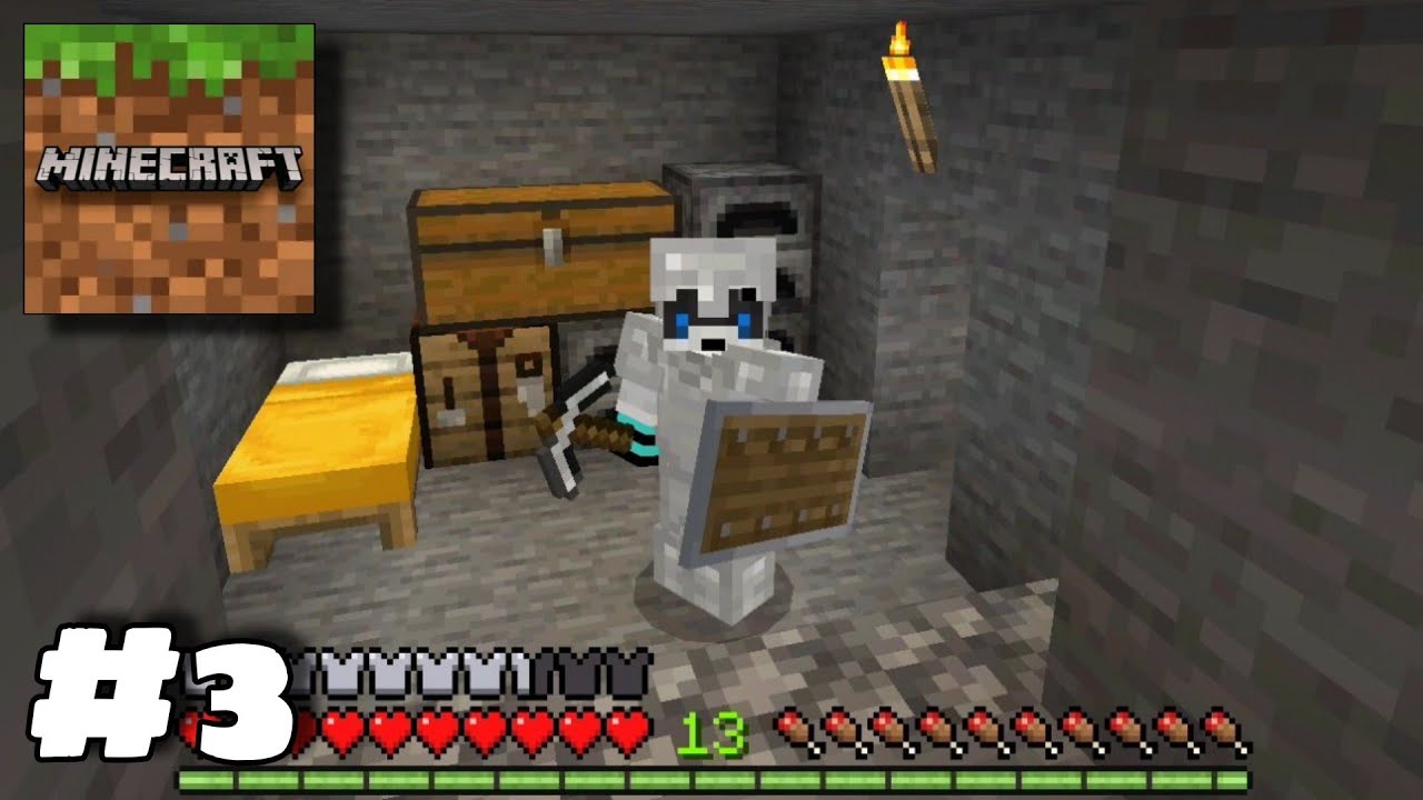 Minecraft Survival - Gameplay Part 3 - YouTube