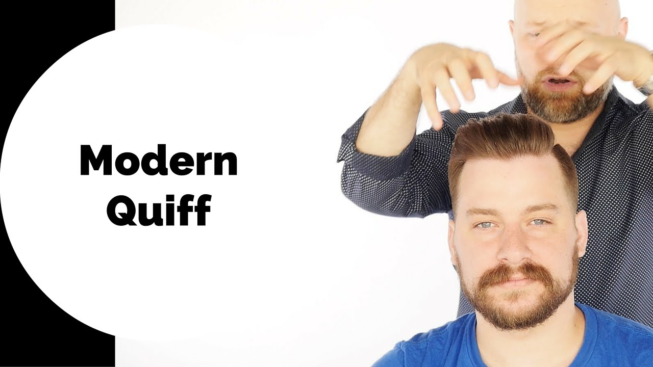 How to Style a Modern Quiff - TheSalonGuy - YouTube