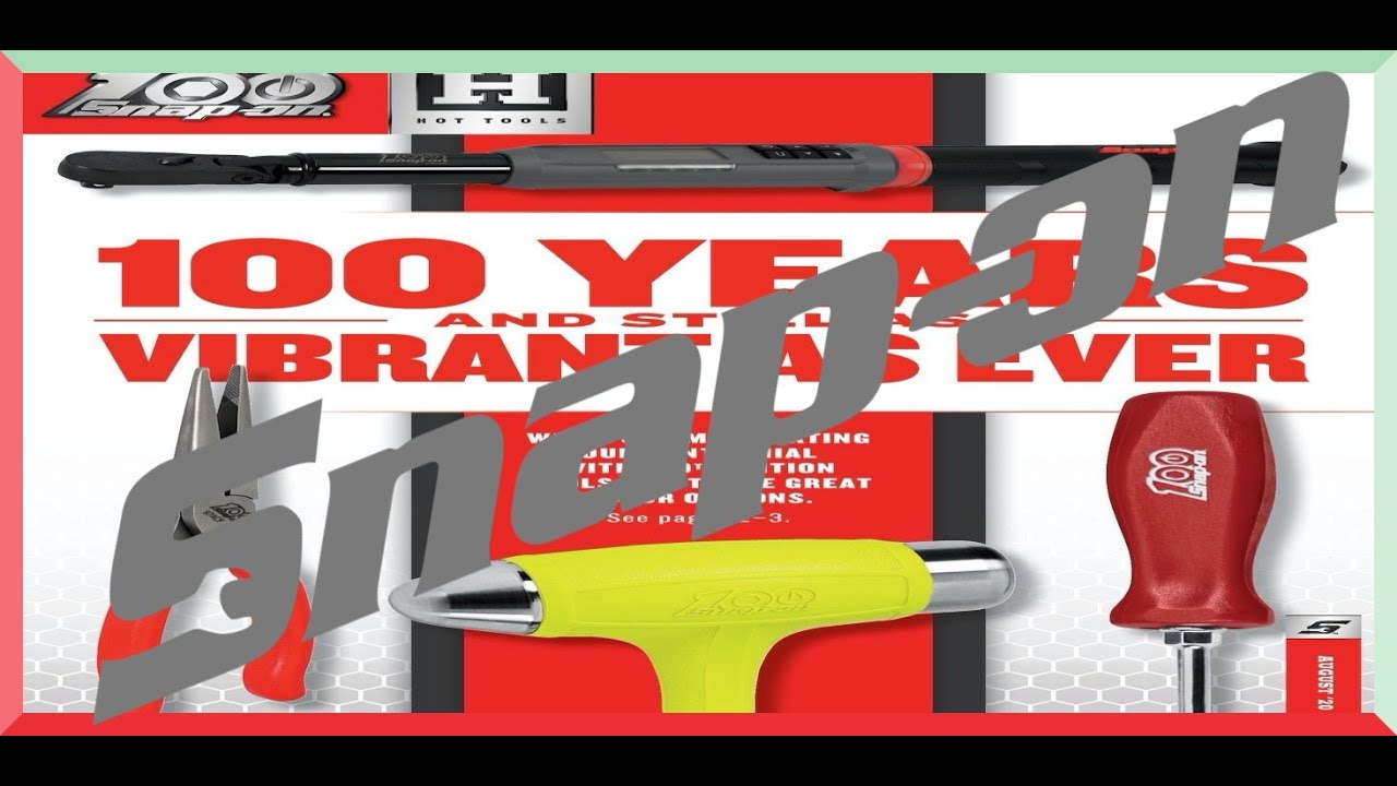 August 2020 Snap On Hot Tools USA Version - YouTube