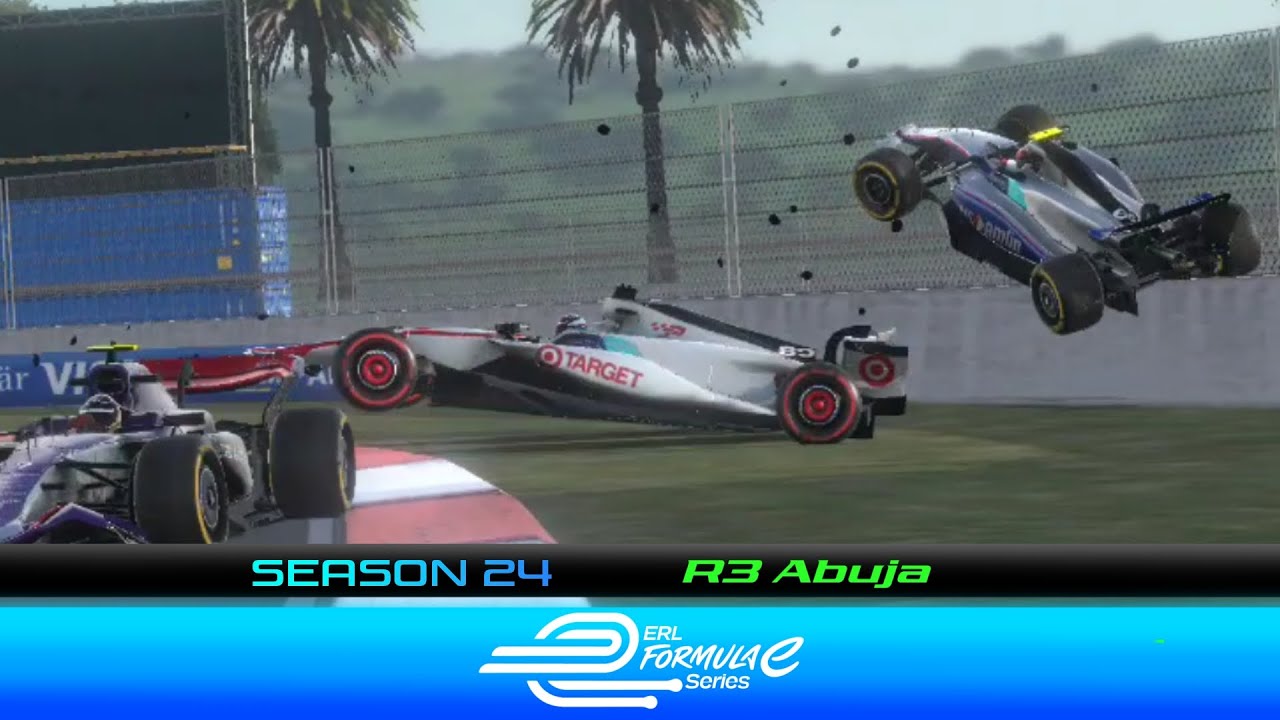 ERL FORMULA E S24 R3 Abuja ePrix - YouTube